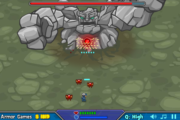 Screenshot of Epic Boss Fighter (Browser, 2014) - MobyGames