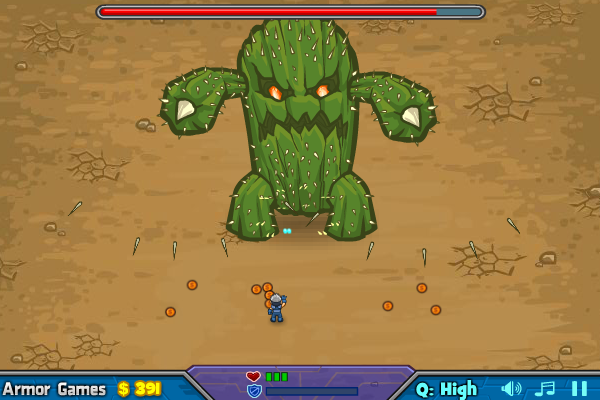 Screenshot of Epic Boss Fighter (Browser, 2014) - MobyGames