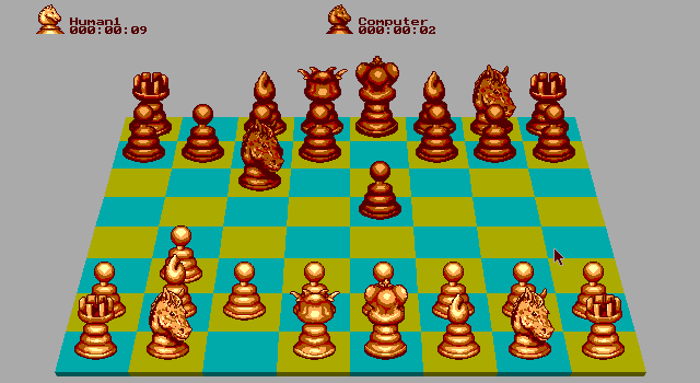 Screenshot of Complete Chess System (DOS, 1993) - MobyGames
