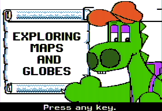 Exploring Maps and Globes (1987) - MobyGames