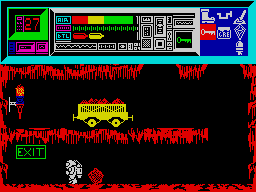 Screenshot of Universal Hero (ZX Spectrum, 1986) - MobyGames