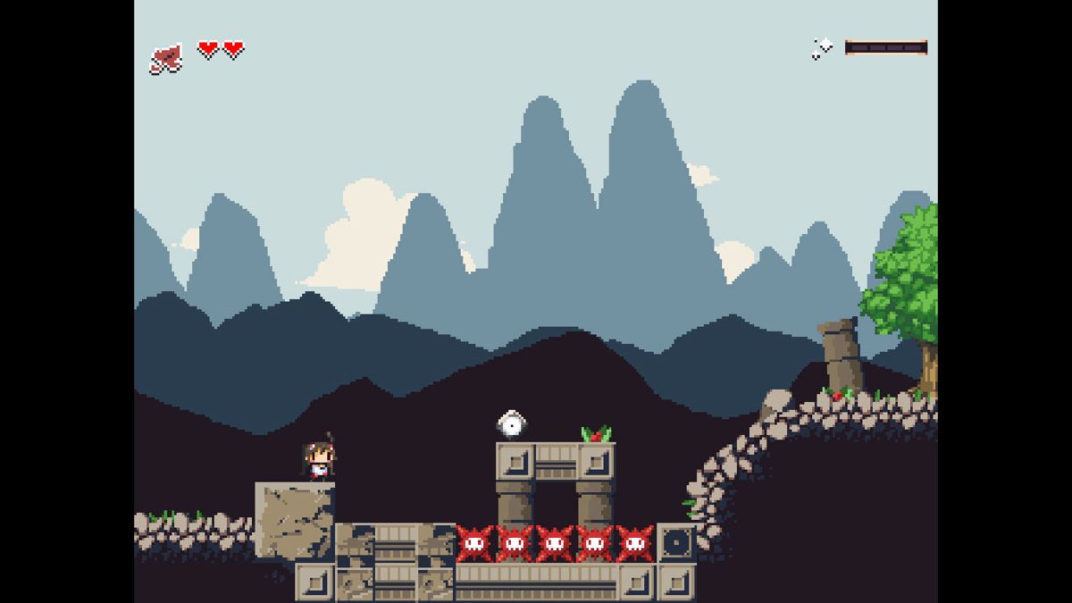 Screenshot of Momodora II (Windows, 2011) - MobyGames