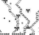 Screenshot of Solar Striker (Game Boy, 1990) - MobyGames
