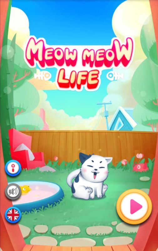 Screenshot of Meow Meow Life (Browser, 2018) - MobyGames