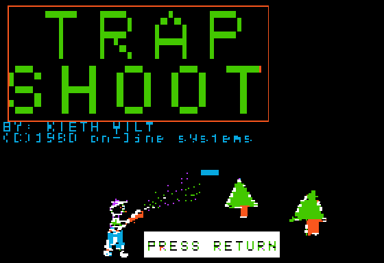 Trap Shoot (1980) - MobyGames