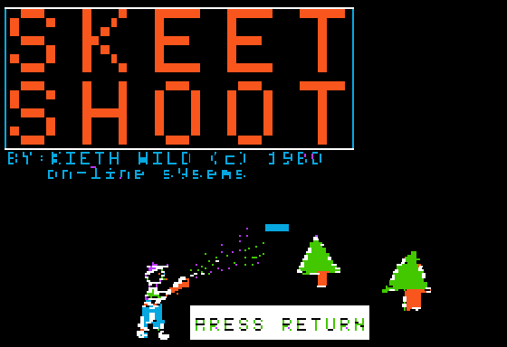 Skeet Shoot (1980) - MobyGames