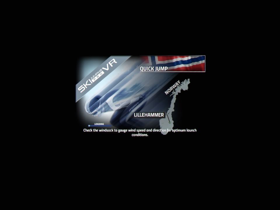 Screenshot of Ski Jumping Pro VR (PlayStation 4, 2019) - MobyGames