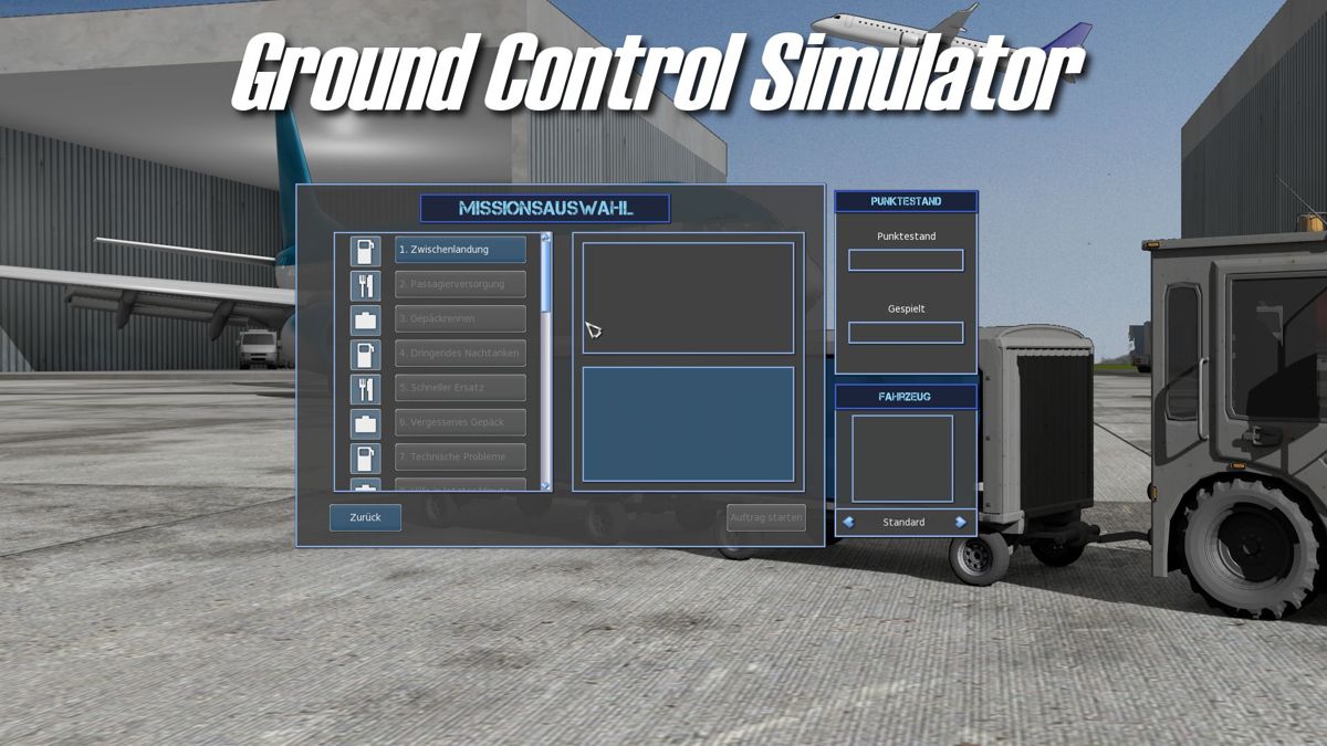 Screenshot of Ground Control Simulator (Windows, 2011) - MobyGames