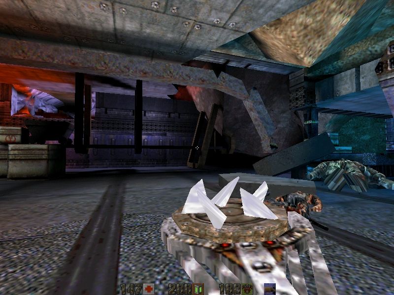 Screenshot of Juggernaut: The New Story For Quake II (Windows, 1998) - MobyGames