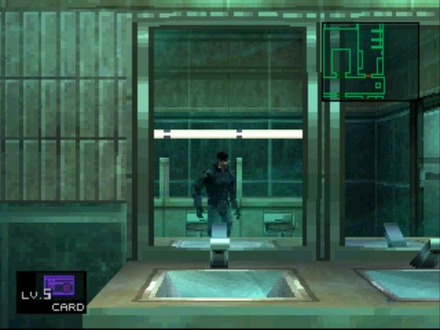 Screenshot of Metal Gear Solid (PlayStation, 1998) - MobyGames