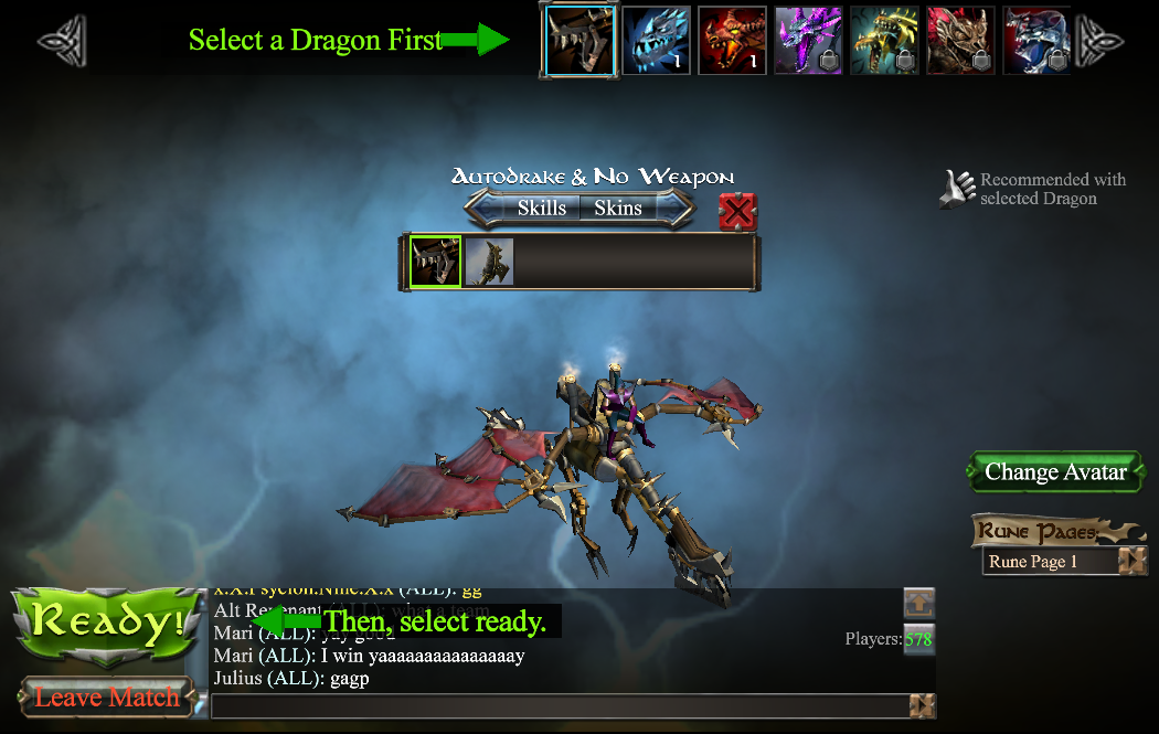 Screenshot of Dragons and Titans (Browser, 2013) - MobyGames