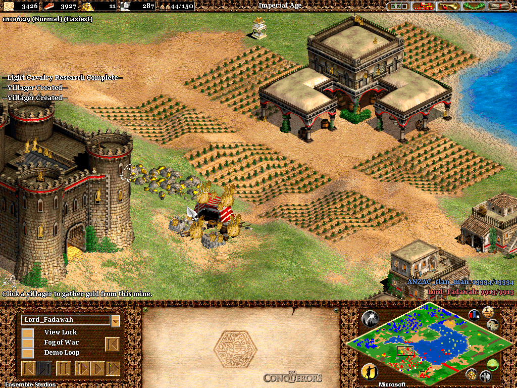 Screenshot of Age of Empires II: The Conquerors (Windows, 2000) - MobyGames