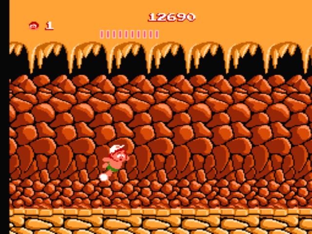 Screenshot of Adventure Island (NES, 1986) - MobyGames
