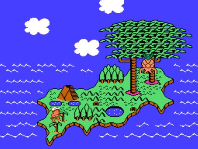 Screenshot of Adventure Island II (NES, 1991) - MobyGames