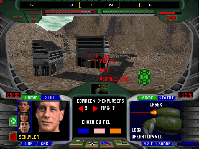 Screenshot of Terra Nova: Strike Force Centauri (DOS, 1996) - MobyGames