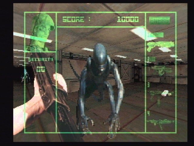 Screenshot of Alien Vs Predator (Jaguar, 1994) - MobyGames