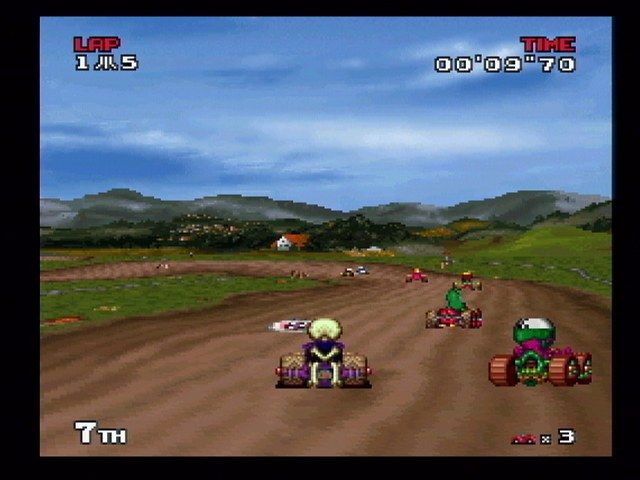 Screenshot of Atari Karts (Jaguar, 1995) - MobyGames