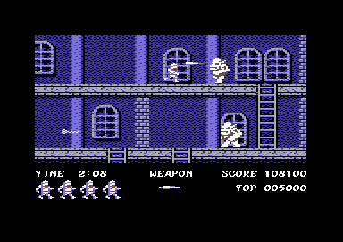 Screenshot of Ghosts 'N Goblins (Commodore 64, 1985) - MobyGames