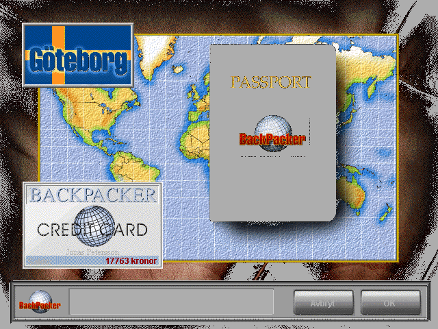 Screenshot of Backpacker (Windows, 1995) - MobyGames