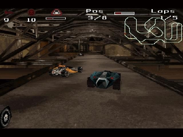 Screenshot of MegaRace 2 (DOS, 1996) - MobyGames