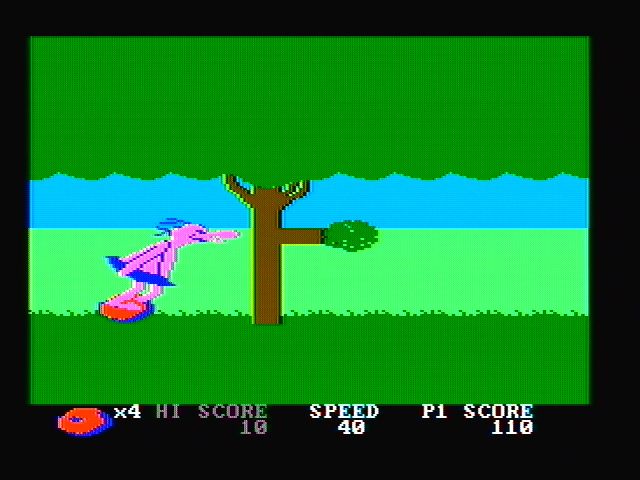Screenshot of BC's Quest for Tires (PC Booter, 1983) - MobyGames