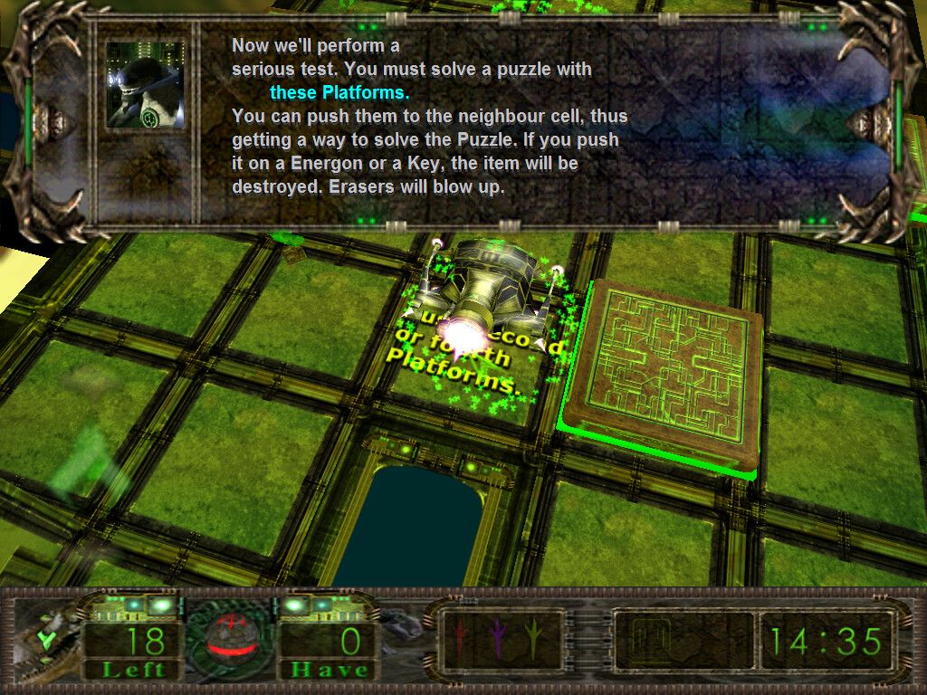 Screenshot of Alien Logic (Windows, 2004) - MobyGames
