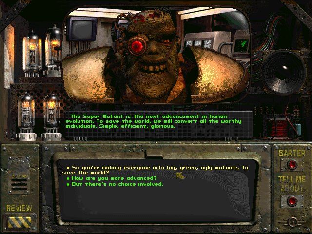 Screenshot of Fallout (Windows, 1997) - MobyGames