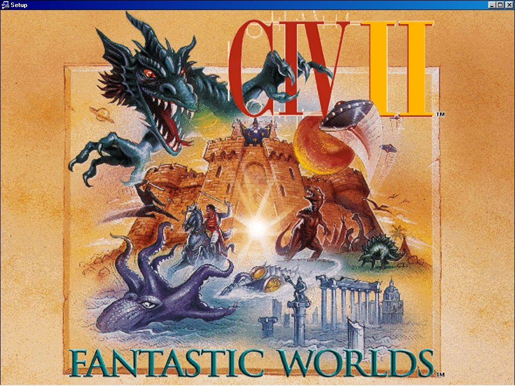 Screenshot of Civilization II: Fantastic Worlds (Windows 3.x, 1997 ...