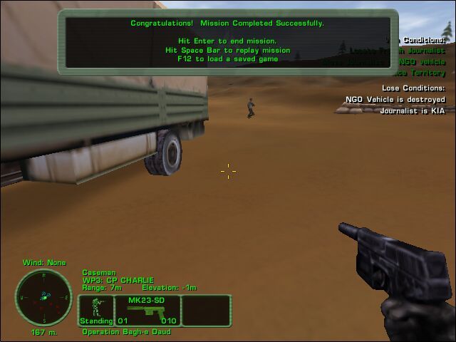 Screenshot of Delta Force: Task Force Dagger (Windows, 2002) - MobyGames