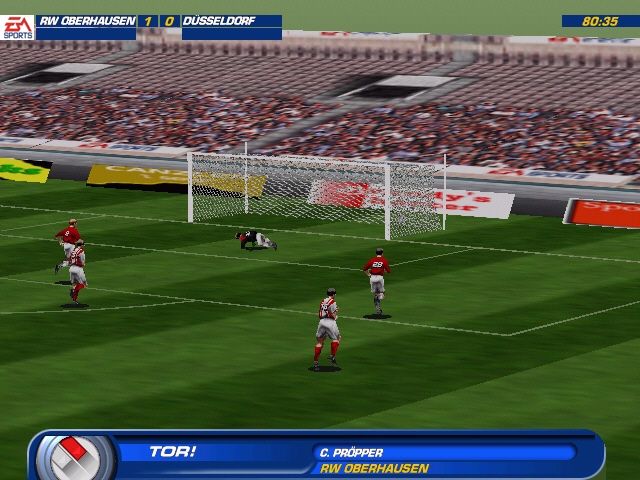 Screenshot of FA Premier League 99 (Windows, 1998) - MobyGames