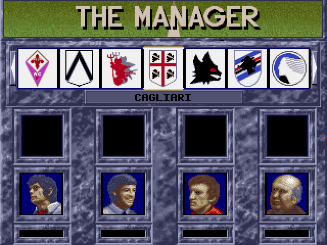 Screenshot of Bundesliga Manager Professional (DOS, 1991) - MobyGames