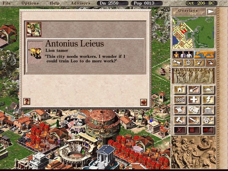 Screenshot of Caesar III (Windows, 1998) - MobyGames