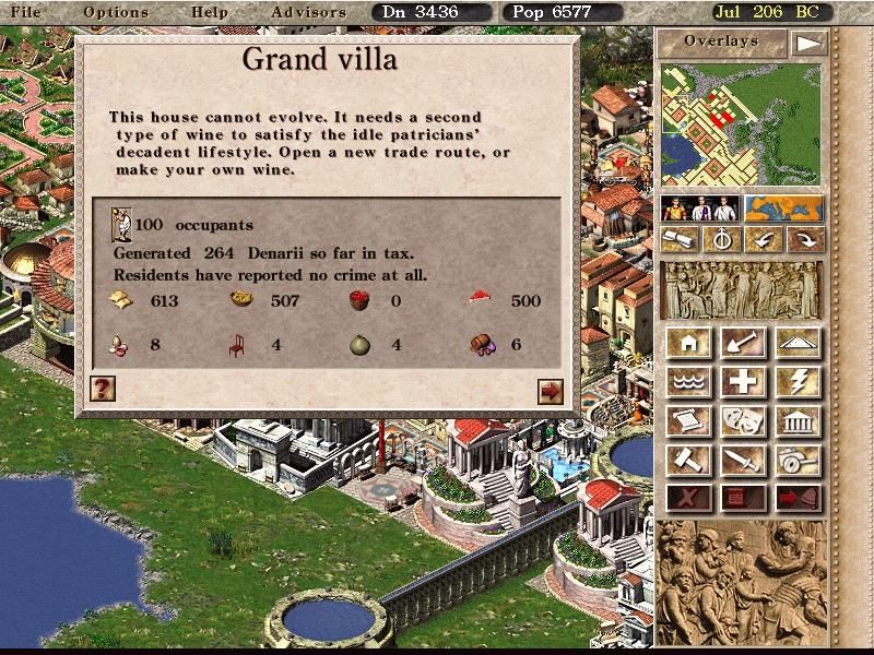 Screenshot of Caesar III (Windows, 1998) - MobyGames