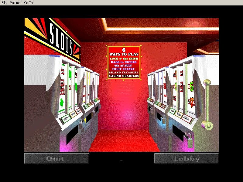 Screenshot of Casino! (Windows 3.x, 1997) - MobyGames