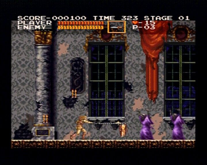 Screenshot of Castlevania Chronicles (PlayStation, 1993) - MobyGames