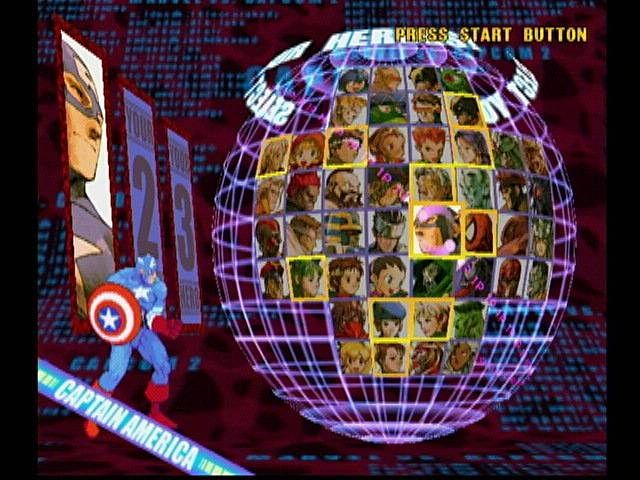 Screenshot of Marvel Vs. Capcom 2: New Age Of Heroes (Dreamcast, 2000 ...