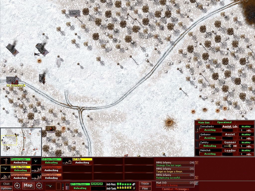 Screenshot of Close Combat III: The Russian Front (Windows, 1999 ...