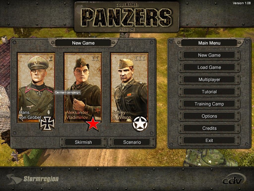 Screenshot of Codename: Panzers - Phase One (Windows, 2004) - MobyGames