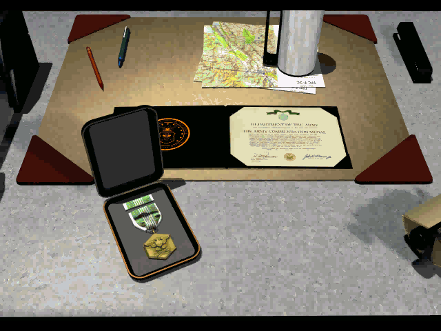 Screenshot of Comanche 3 (DOS, 1997) - MobyGames