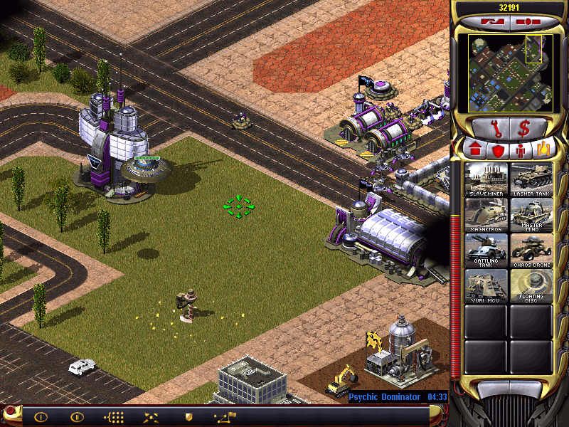Screenshot of Command & Conquer: Yuri's Revenge (Windows, 2001) - MobyGames