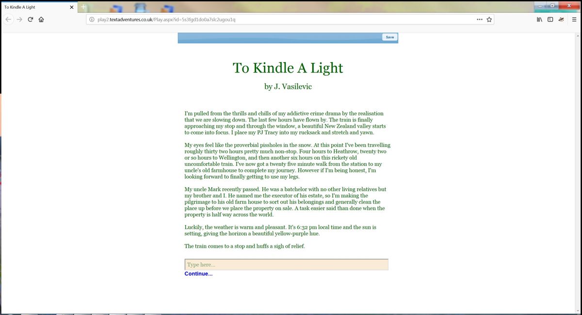 To Kindle a Light (2014) - MobyGames
