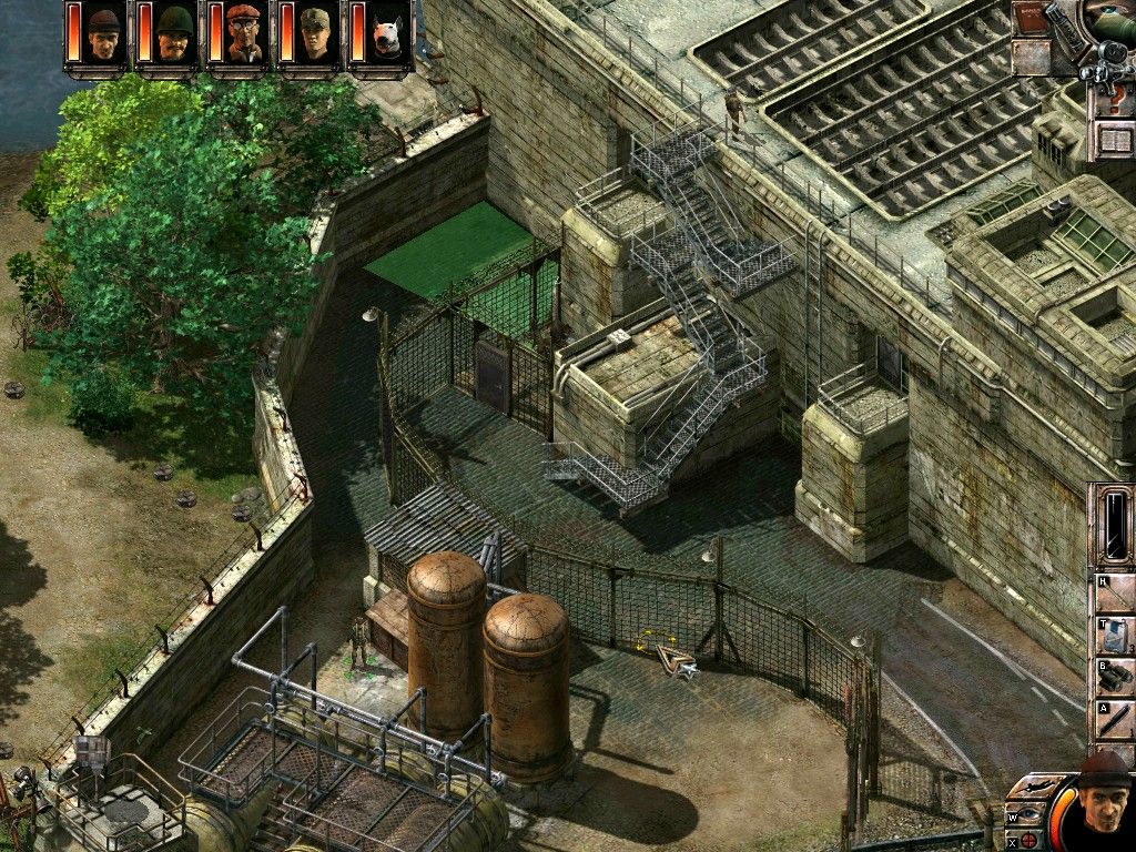 Screenshot of Commandos 2: Men of Courage (Windows, 2001) - MobyGames