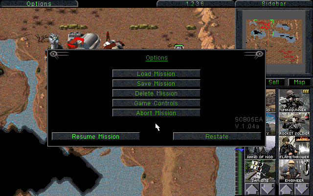 Screenshot of Command & Conquer (Windows, 1995) - MobyGames