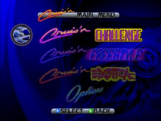Screenshot of Cruis'n Exotica (Nintendo 64, 2000) - MobyGames