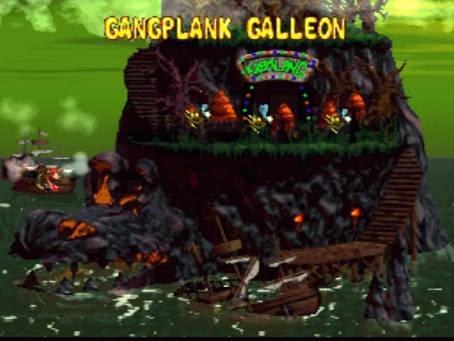 Donkey Kong Country 2 Map