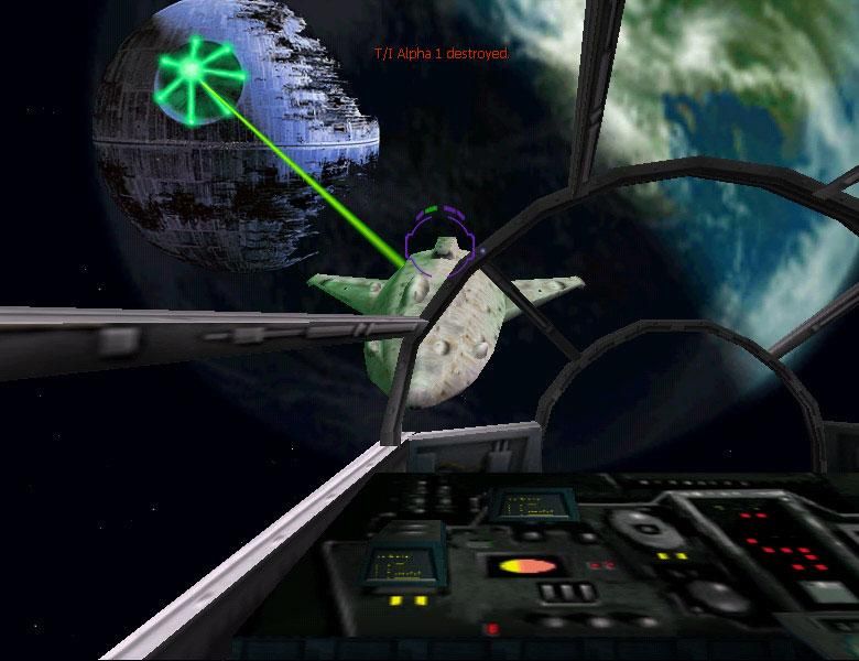 Screenshot of Star Wars: X-Wing Alliance (Windows, 1999) - MobyGames