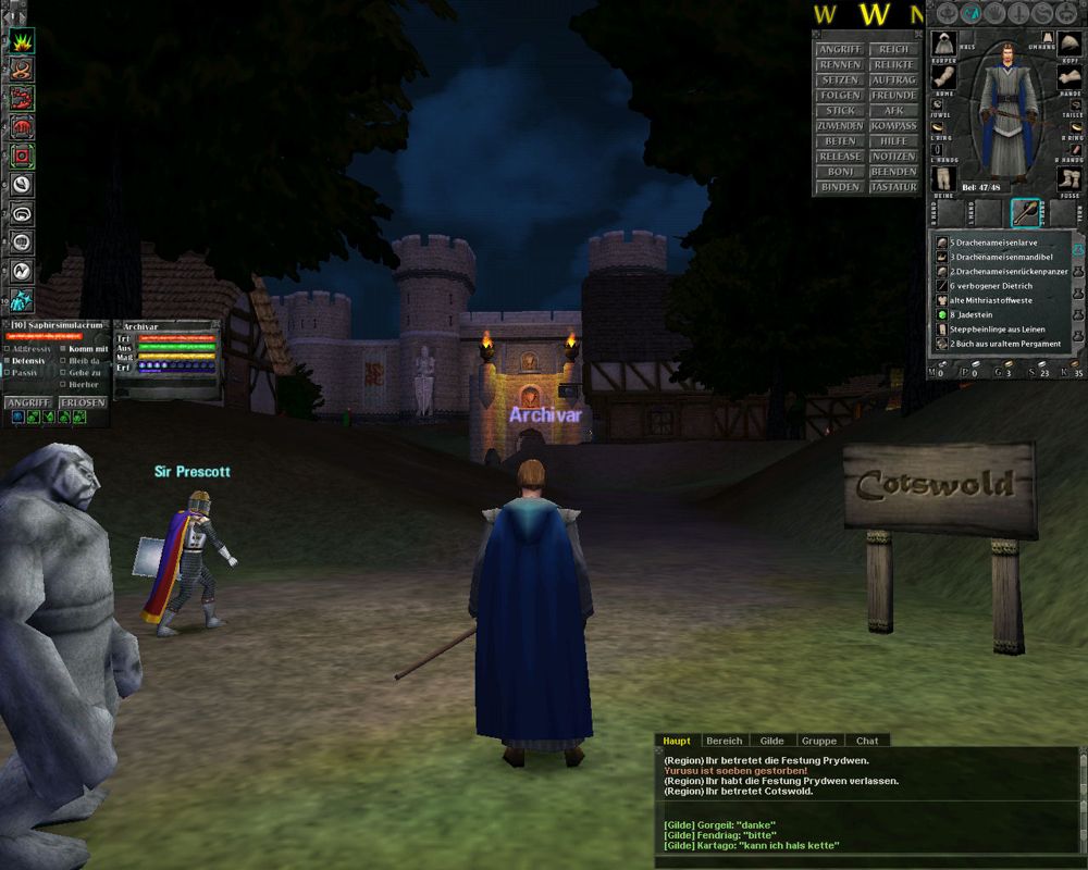 Screenshot of Dark Age of Camelot (Windows, 2001) - MobyGames