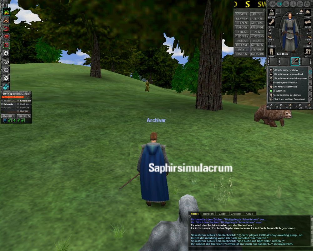 Screenshot of Dark Age of Camelot (Windows, 2001) - MobyGames