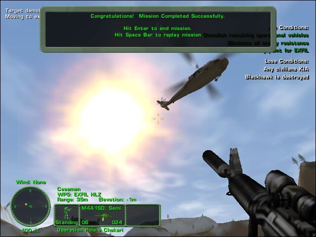 Screenshot of Delta Force: Task Force Dagger (Windows, 2002) - MobyGames