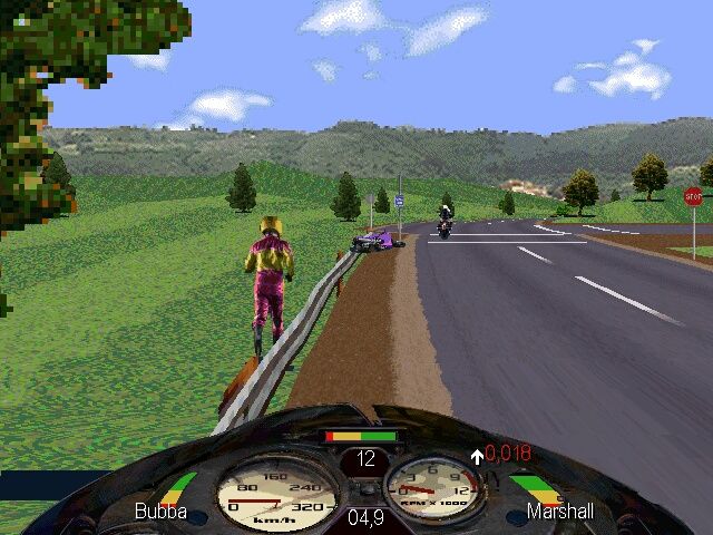 Screenshot of Road Rash (Windows, 1994) - MobyGames
